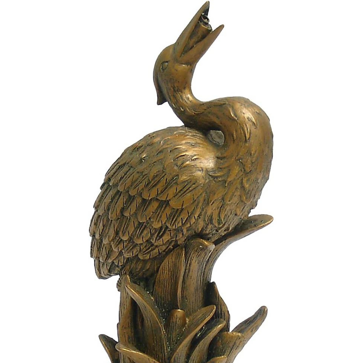 Beckett Crane Pond Spitting Statue – Midlee Designs