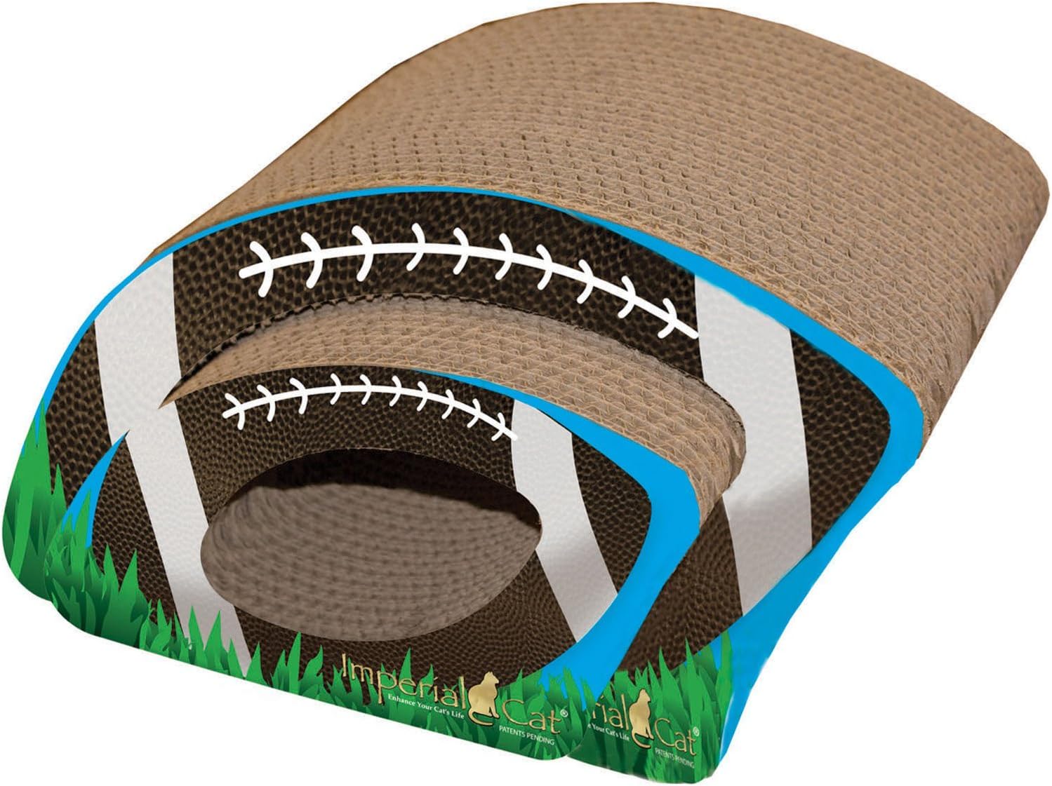 Imperial Cat Scratch 'n Shapes Football (2-in-1) Scratcher – Midlee Designs