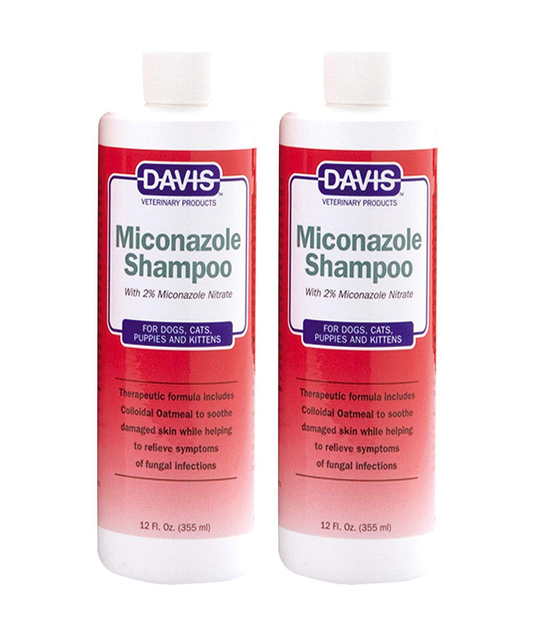 Davis Miconazole Pet Shampoo, 12-Ounce, 2 Pack – Midlee Designs