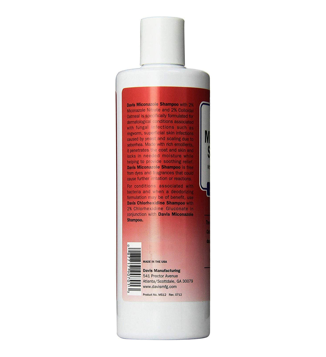 Davis Miconazole Pet Shampoo, 12-Ounce, 2 Pack – Midlee Designs
