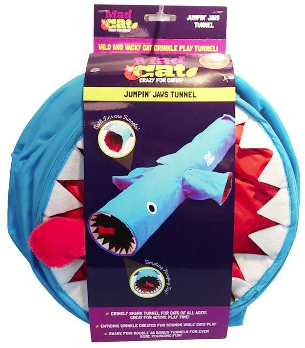 Mad Cat Jumpin' Jaws Tunnel Toy for Cats – Midlee Designs