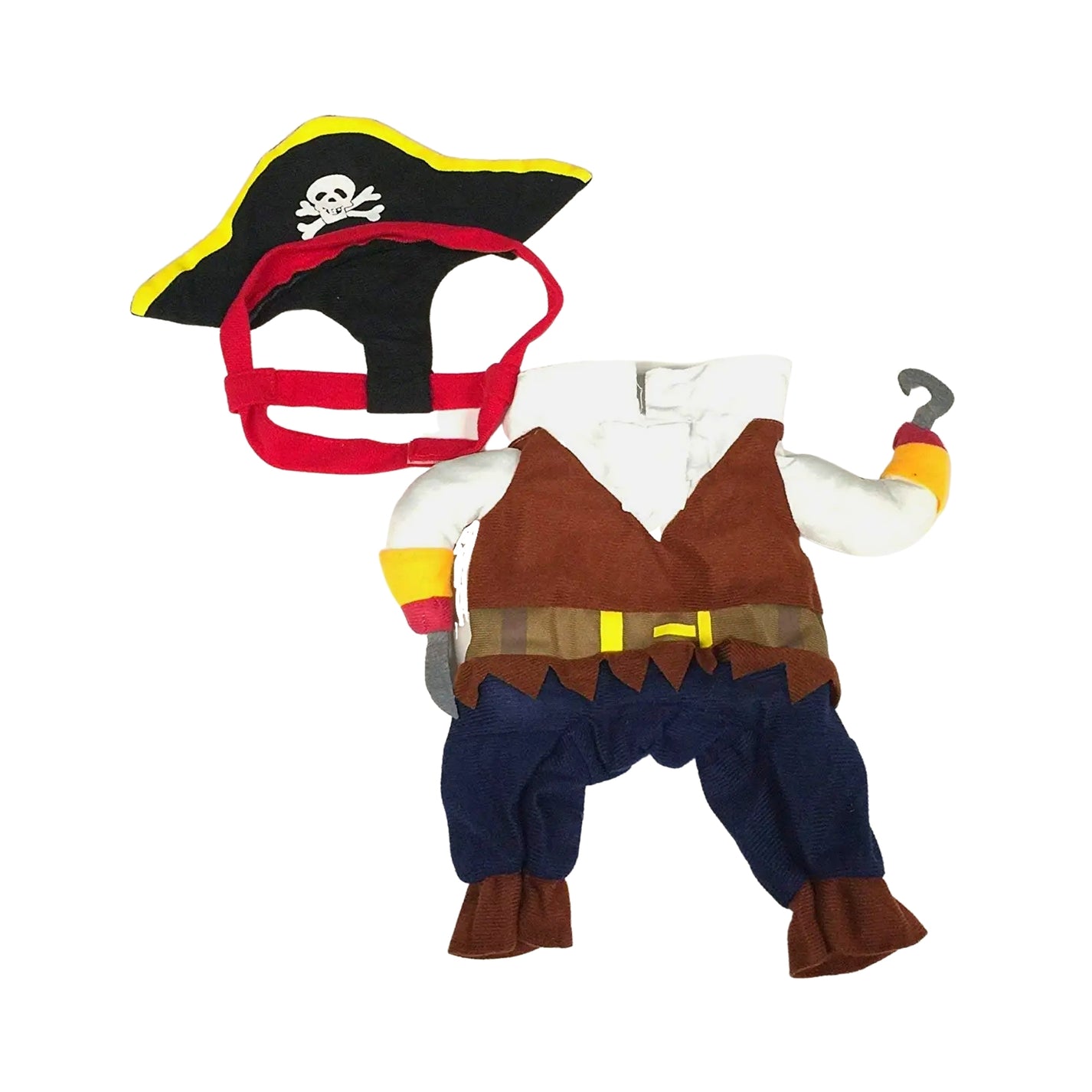 Midlee Pirate Fake Arms Costume for Small Dogs (Large) – Midlee Designs