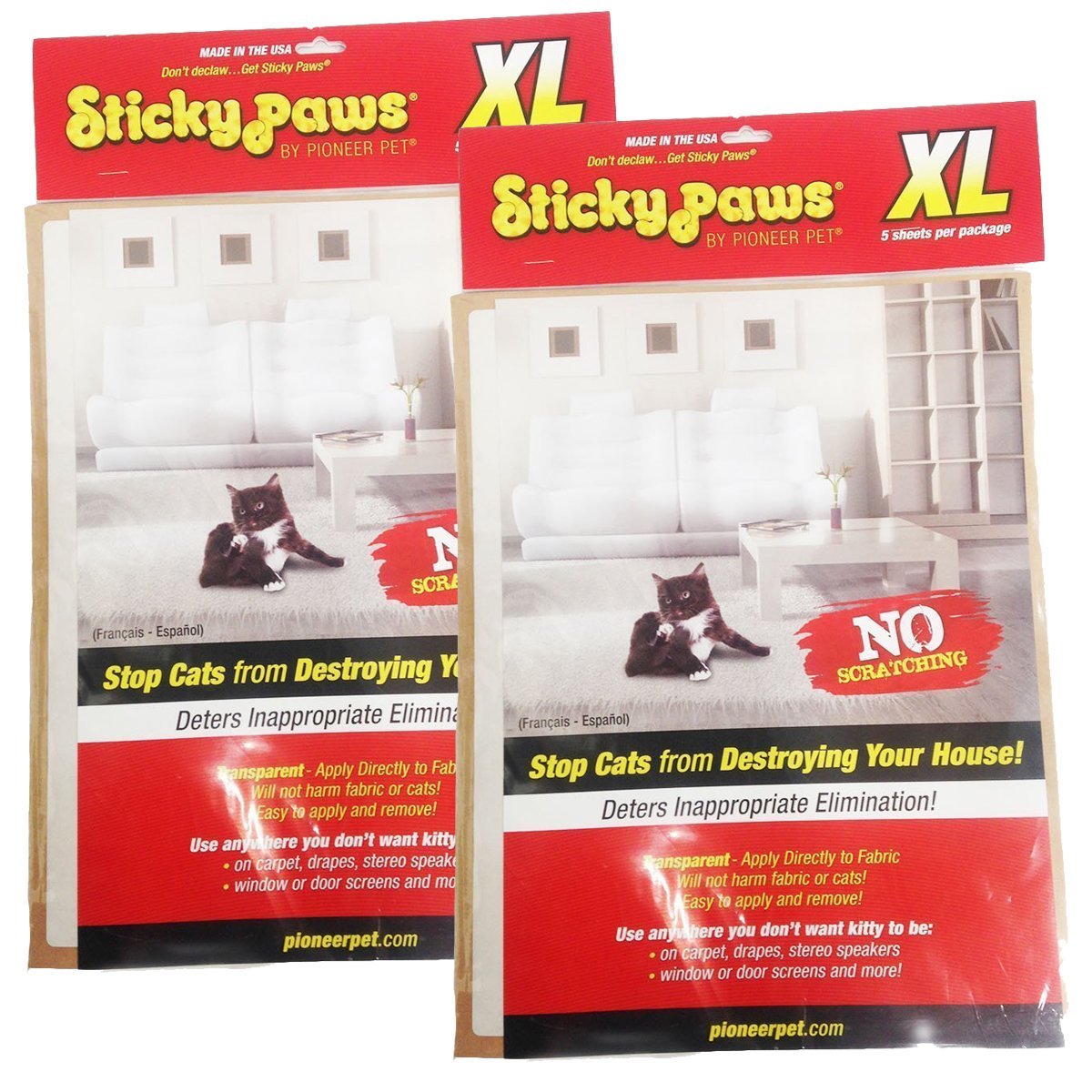 Sticky Paws 10 XL Sheets – Midlee Designs