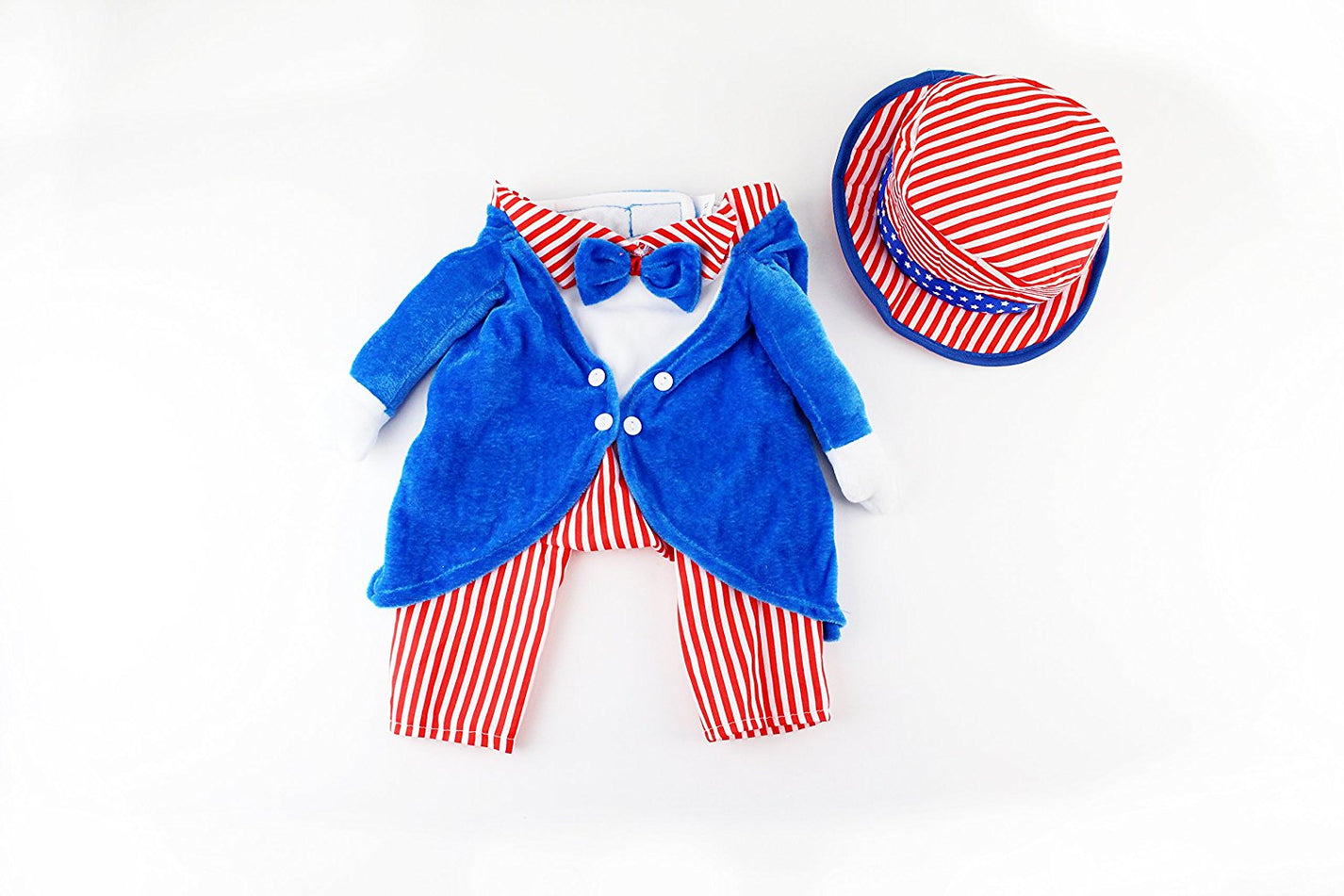 Midlee Uncle Sam 4th of July Fake Arms Dog Costume – Midlee Designs