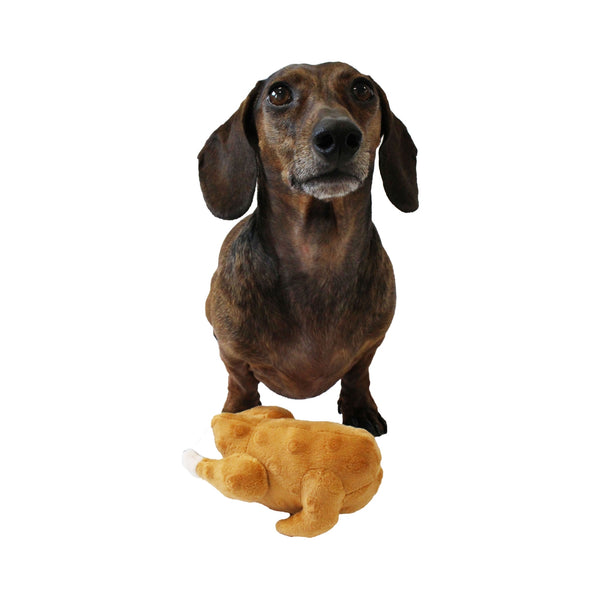 Midlee Roasted Thanksgiving Turkey Plush Dog Toy – Midlee Designs