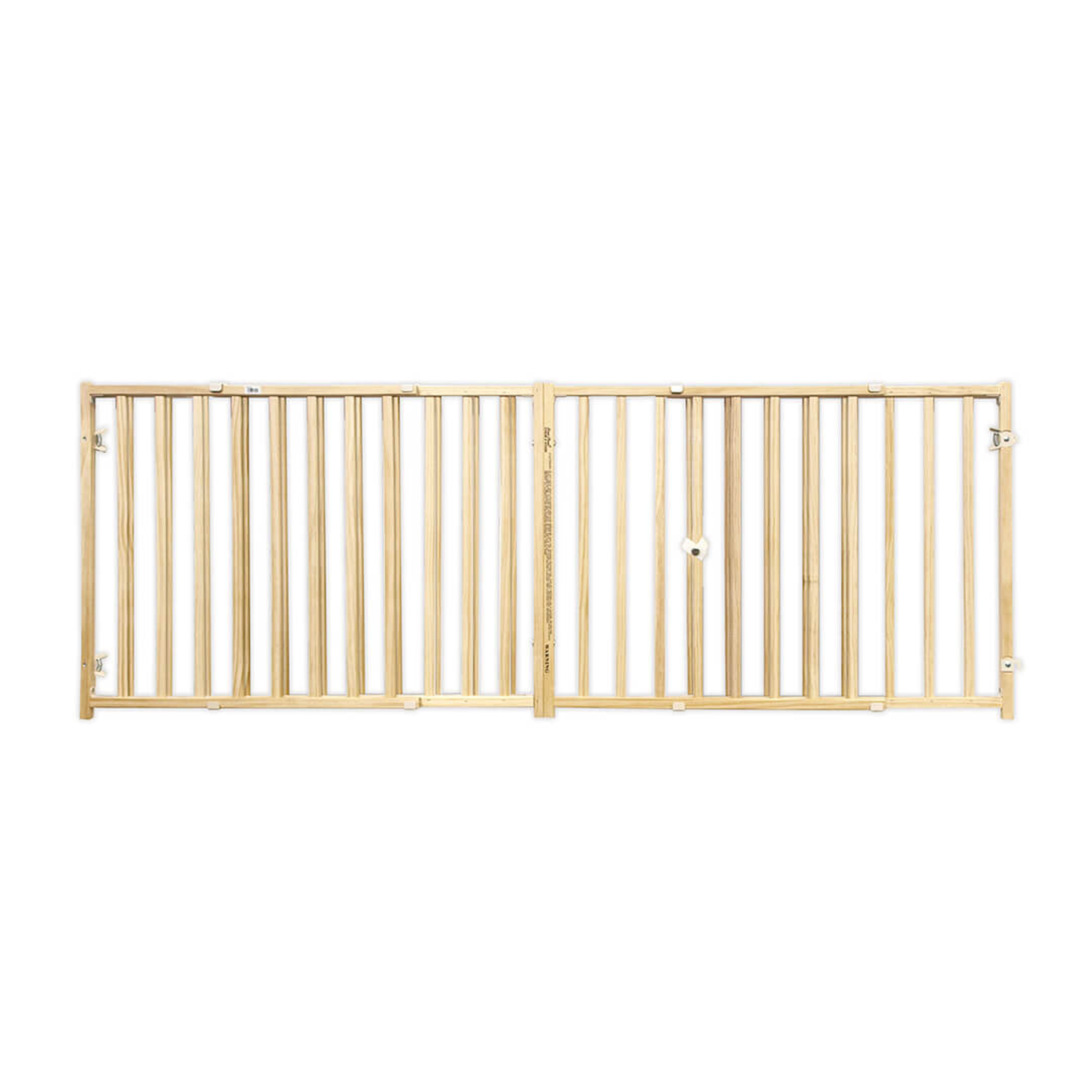 Four Paws Extra Wide Wood Safety Gate- DS – Midlee Designs