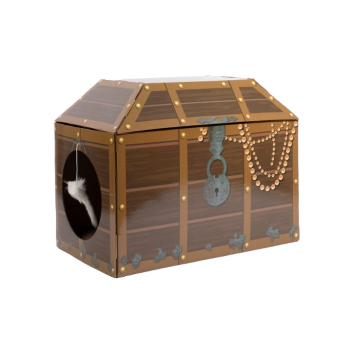 Midlee Treasure Chest Cat Scratcher House – Midlee Designs